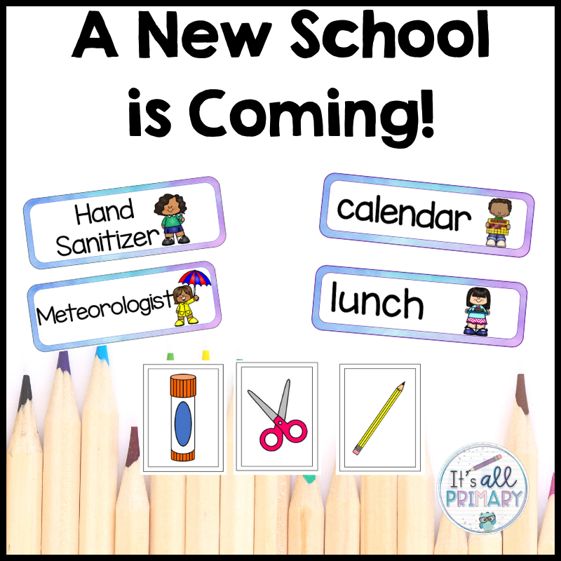 A New School Year is Coming - It's All Primary